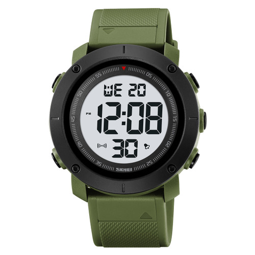 SKMEI 2122 Digital Multifunction Sports Wrist Watch - Army Green with ...