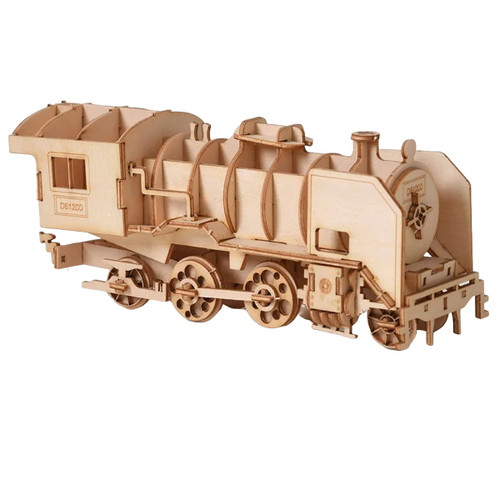 IQ Wooden Model Kit Train - SkillToyz