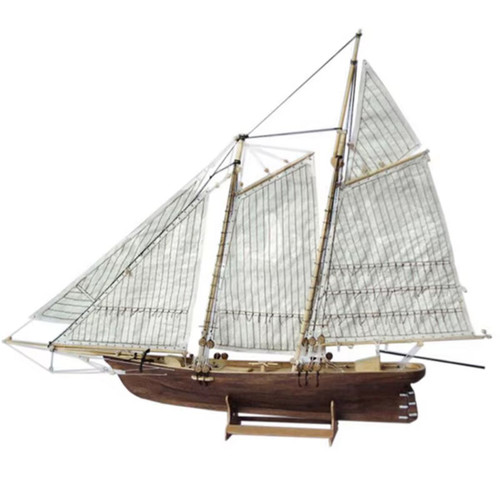 IQ Complex Wooden Model Ship Kit - Sailing Ship America 1:120 Scale ...