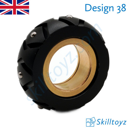 Fidget Ring Magnetic Ratchet Clicker EDC Design 38 - SkillToyz