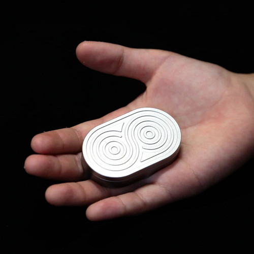 Water Ripple Magnetic Fidget Slider Clicker 3 Layer Stainless Steel ...