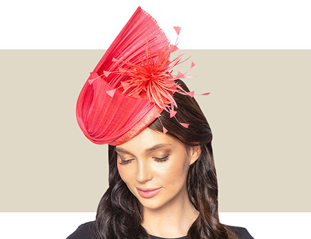 ESTELLE WOMENS HEADPIECE - Lilac Purple - Gold Coast Couture