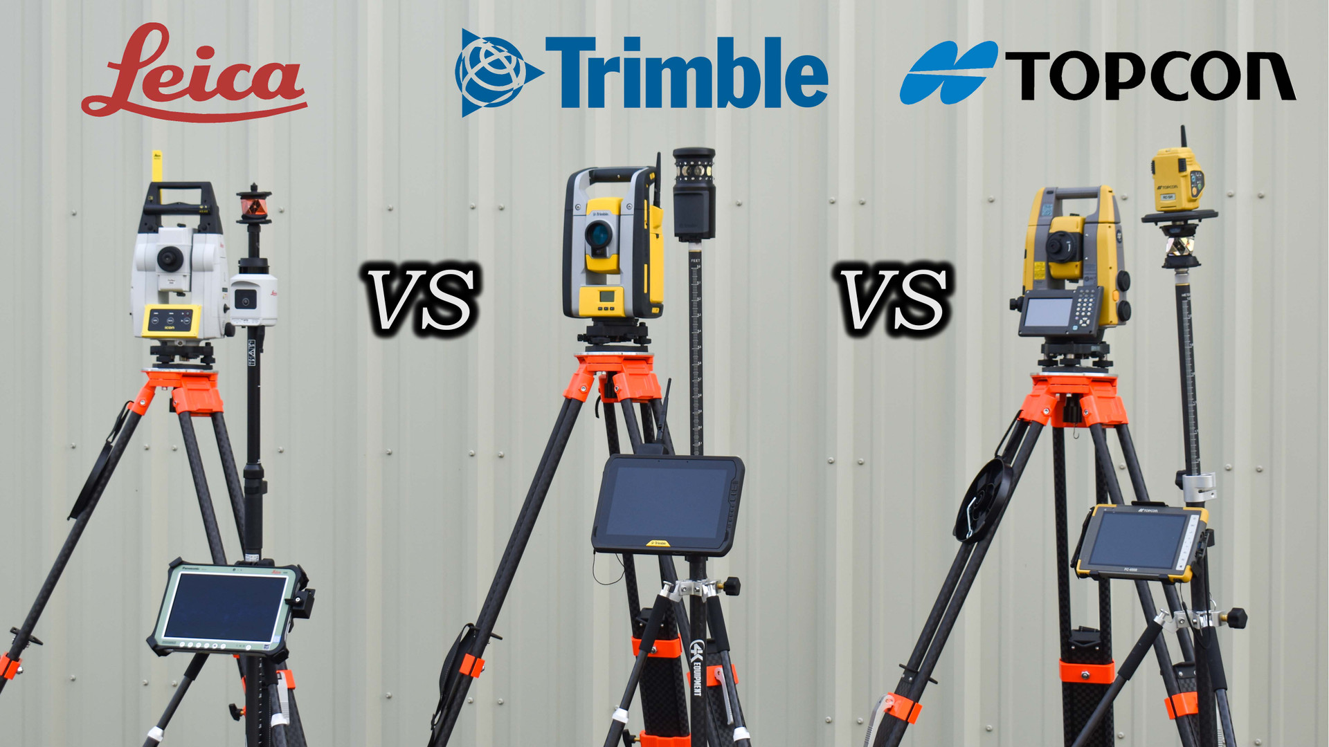 Total Station Comparison: Leica iCR70 iCON vs Trimble RTS873 Fieldlink ...