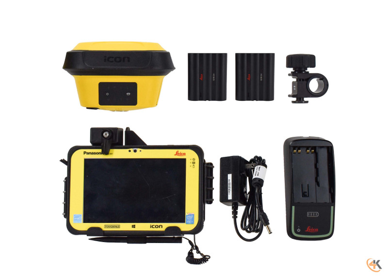 MONTHLY RENTAL: Leica iCON iCG70 Network Rover Receiver GPS Kit w/ CC80 ...