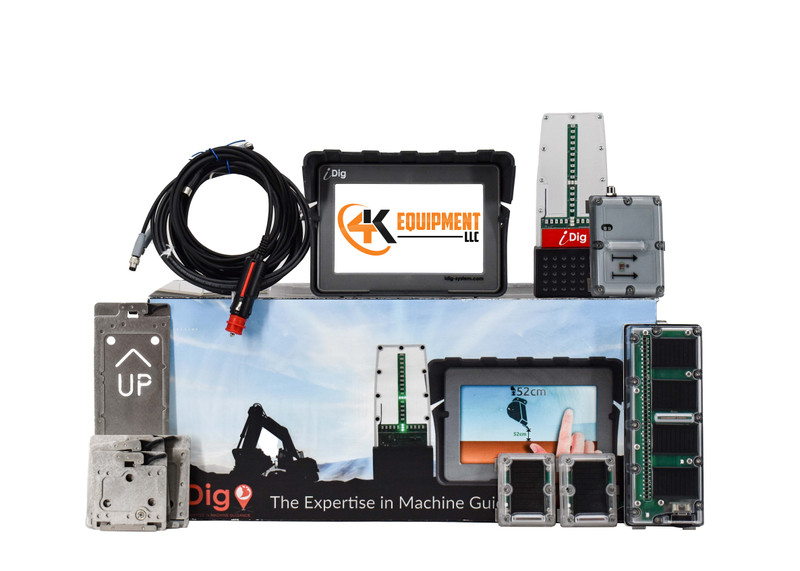 iDig Touch 2D Excavator Grade Control System w/ 7" Display