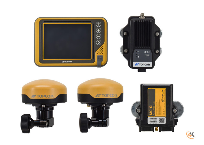 Topcon MC-Max Excavator GPS Machine Control Kit w/ GX-55 V15 Display MC ...