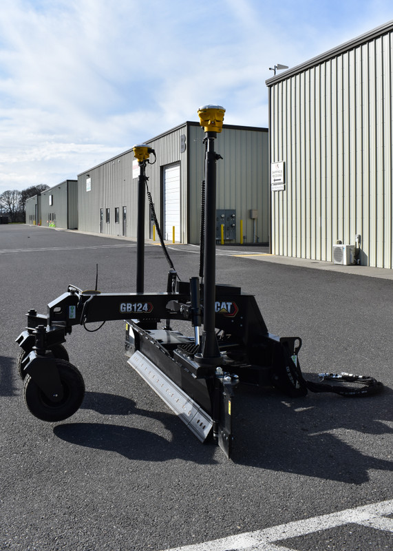 Unused 2025 CAT GB124 Grade Blade w/ Trimble Earthworks Machine Control ...