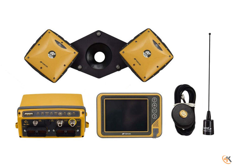 COMBO - Topcon 3D-MC GPS Grader Machine Control Kit w/ GX-55 Display ...