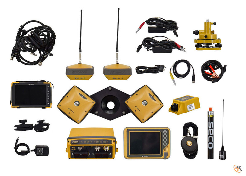 COMBO - Topcon 3D-MC2 GPS Dozer Machine Control Kit w/ GX-55 Display ...