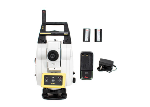 NEW Leica iCR70 Robotic Construction Total Station Kit