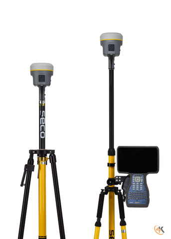 Trimble Dual R10 Base/Rover GPS Receiver Kit w/ Ranger 7 Data Collector ...