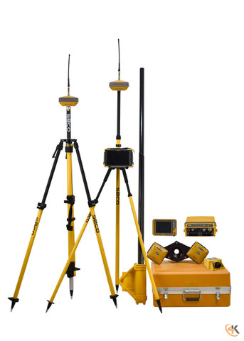 Monthly Rental: COMBO - Topcon 3D-MC2 GPS Dozer Machine Control Kit w/ GX-55 Display, Dual ...