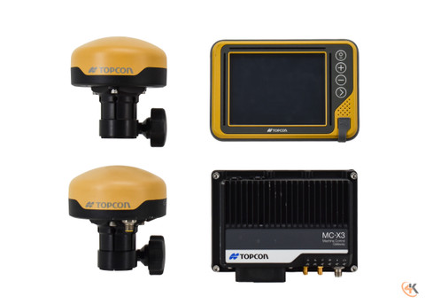 Topcon MC-Max Dozer GPS Machine Control Kit w/ GX-55 V15 Display MC-X3 ...