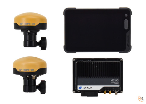 Topcon MC-Max Dozer GPS Machine Control Kit w/ GX-90 V15 Display MC-X3 ...