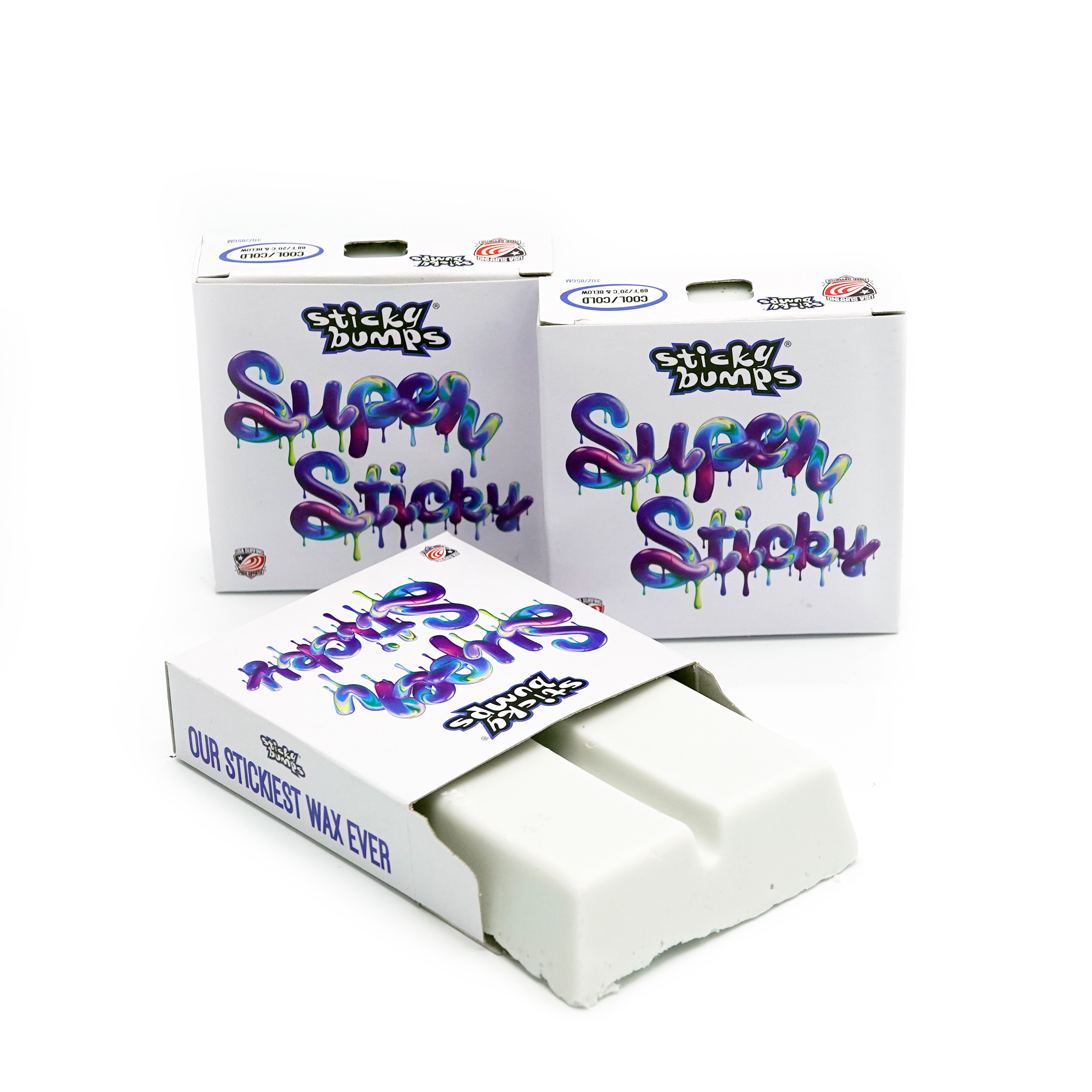 Super Sticky Surf Wax | 5X Stickier Wax | Sticky Bumps