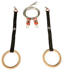 Tumbl Trak: Spieth Ceiling Mount Rings for Gymnastics