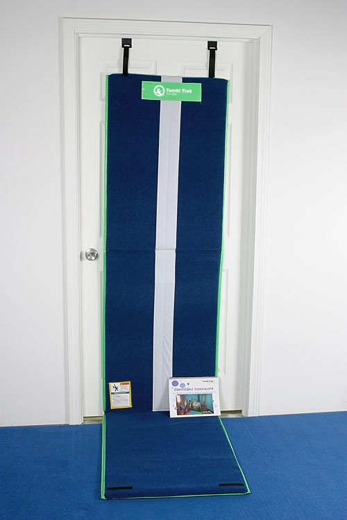 Tumbl Trak: Handstand Homework Mat for Gymnastics Cheer Dance
