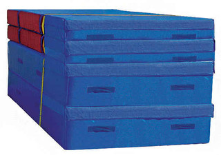 Tumbl Trak: Mat Stack System for Gymnastics