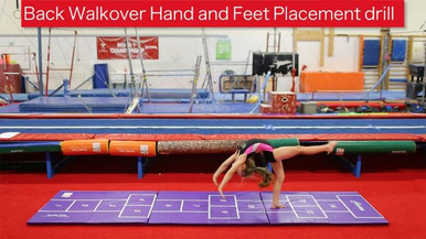 Back Walkover Hand and Feet Placement