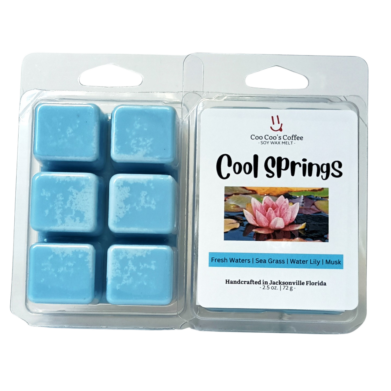 Cool Springs Wax Melt – Fresh Waters, Water Lily & Sea Grass | Candles ...