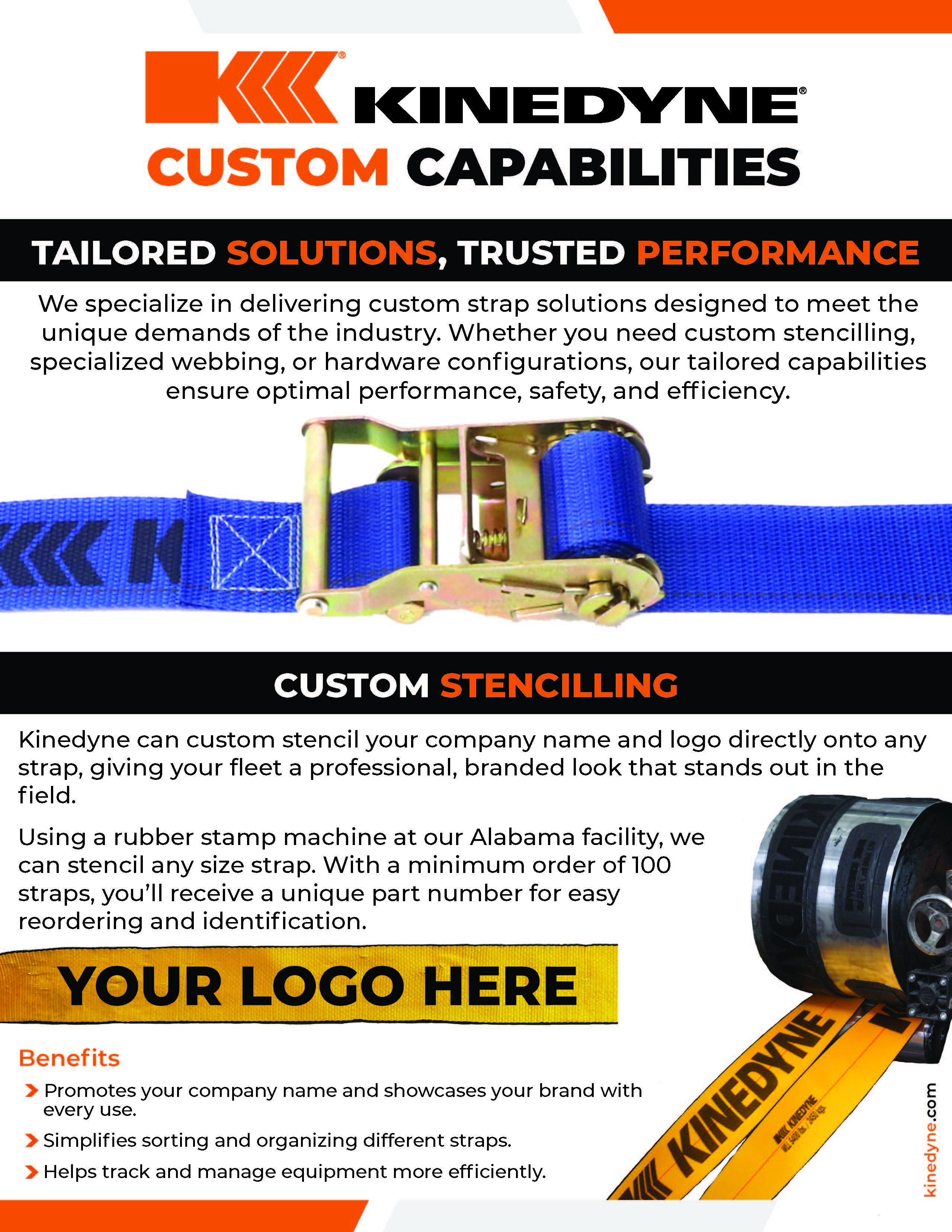 Kinedyne Custom Capabilities