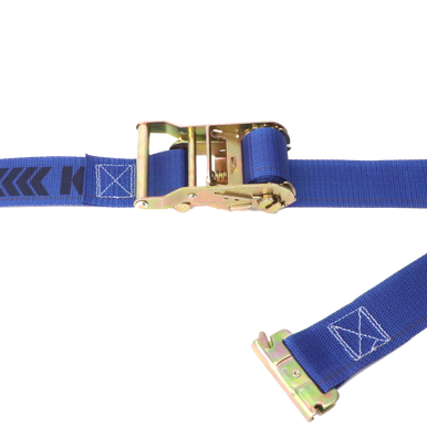Kinedyne 2" x 20' Spring Loaded Logistic Ratchet Strap