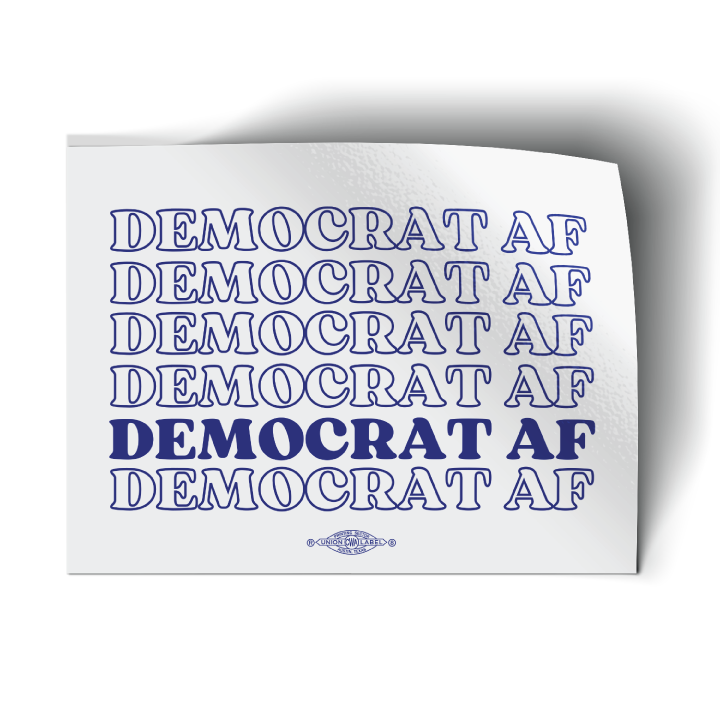 Sticker Pack Combo - Vote Democrat (Vinyl Sticker -- Pack of Four ...