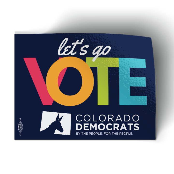 Sticker Pack Combo - Vote Democrat (Vinyl Sticker -- Pack of Four ...