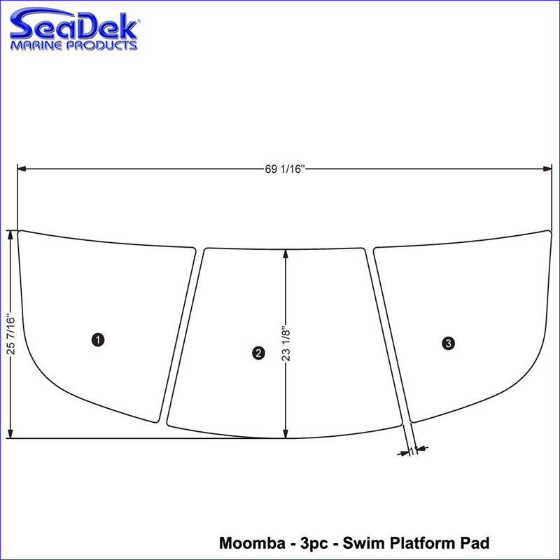 SeaDek Swim Platform Pads for Moomba Models