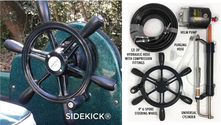 Ezy-Glide Side-Kick Complete Hydraulic Steering Sytem