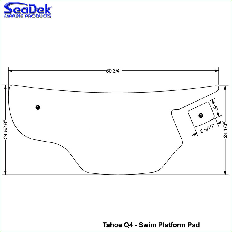 SeaDek Swim Platform Pads for Tahoe Models