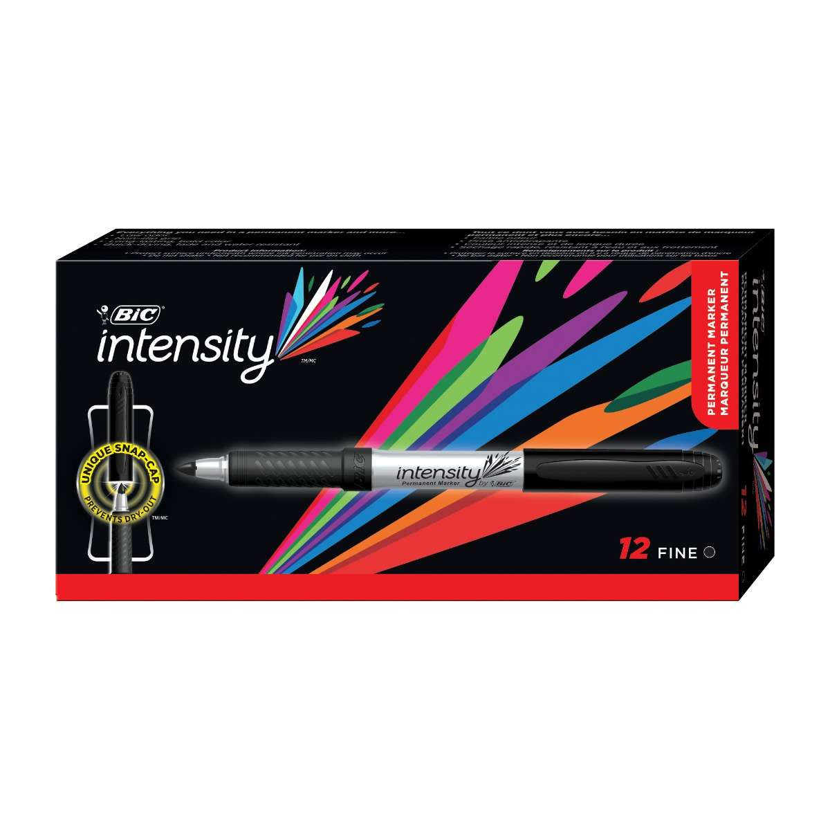 BIC Intensity Permanent Marker Fine Point 24-Count Box | Geyer ...