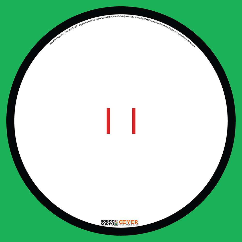 Basic SUMO Robotics Challenge Mat, 48" Diameter | Geyer Instructional ...