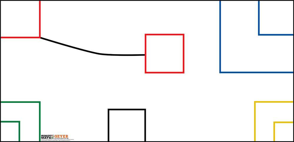 Robotics Challenge Mat -- "Water", FLL Size | Geyer Instructional Products