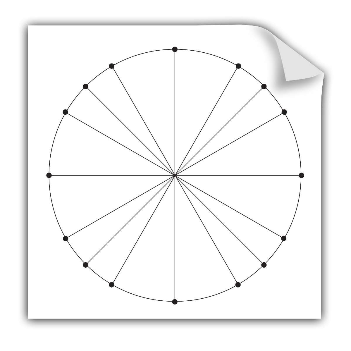 Static Cling Grid - Multiplication | Geyer Instructional Products