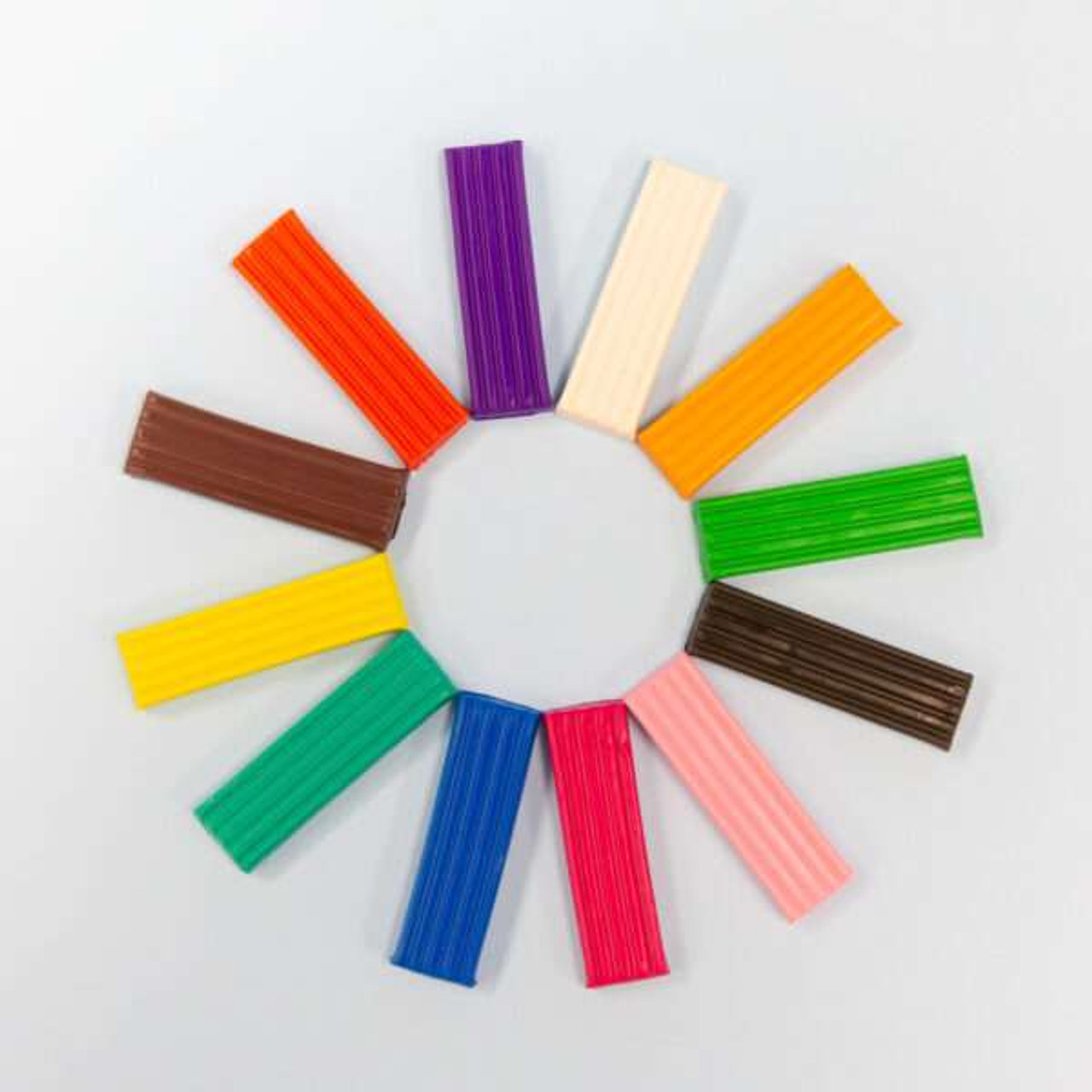 8.11 oz (230g) 12 Color Modeling Clay Bar 24 Pack | Geyer Instructional Products