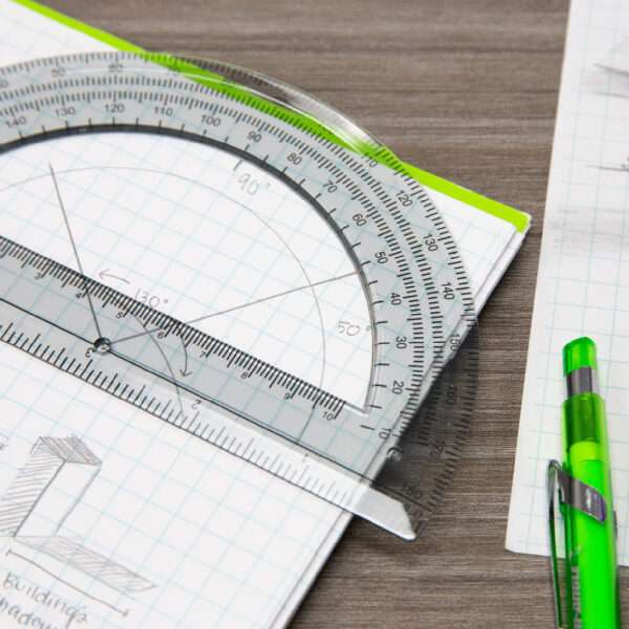 100 Ct. 4-1" Quad-Ruled Filler Paper | Geyer Instructional Products