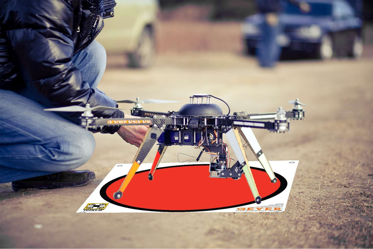 Drone Target Mat, Color Target, Red (Various Sizes and Substrates ...