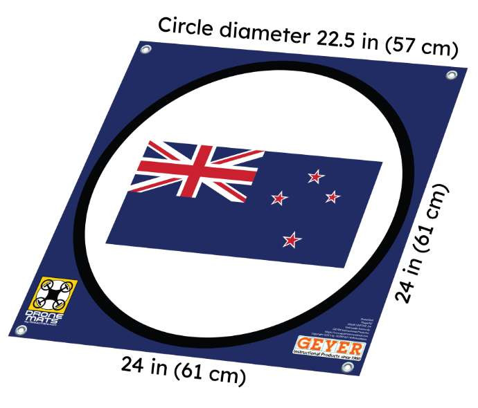 Drone Target Mat, New Zeland Country Target (Various Sizes and ...