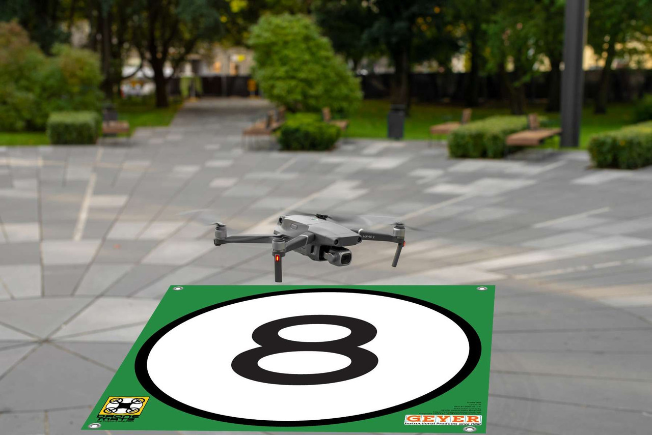 Drone Landing Pad, Number 8 Target Dot (Various Sizes and Substrates ...