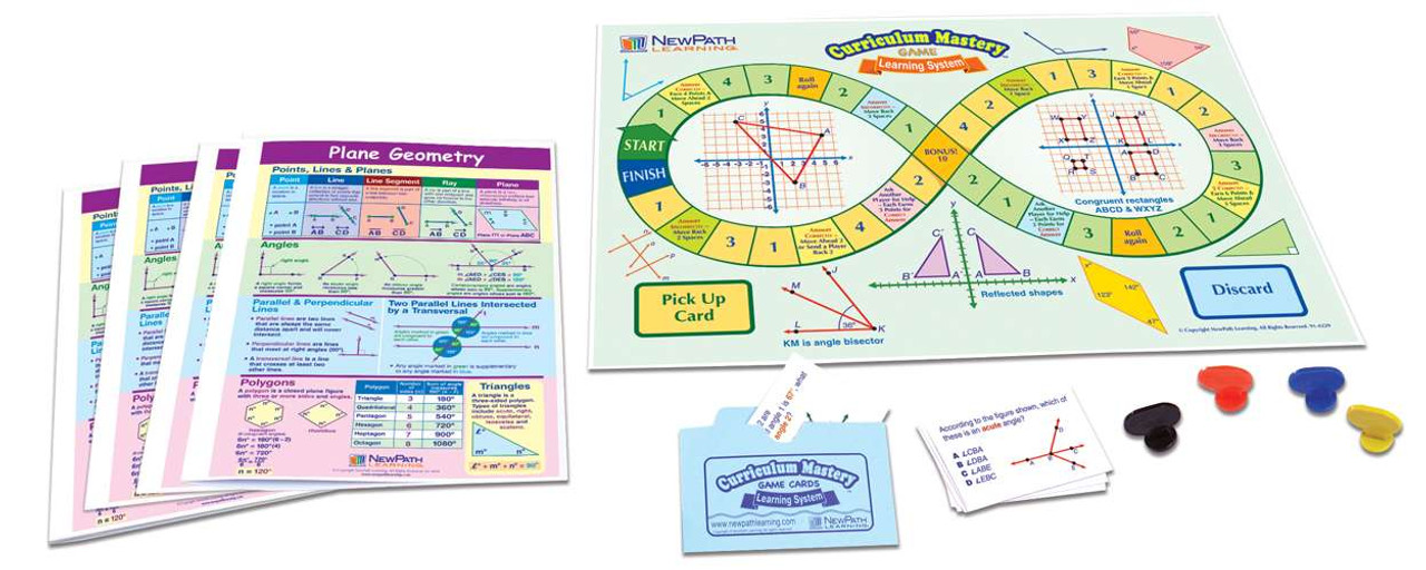 Plane Geometry Learning Center Game Geyer Instructional Products