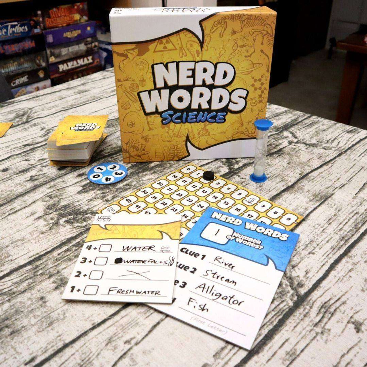 Nerd Words Party Game About Science Geyer Instructional Products