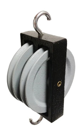 Double Parallel Pulley, Aluminum
