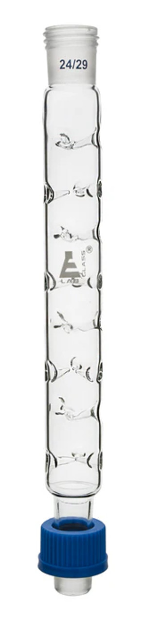 Eisco Labs 150ml Vigreux Column Screw Thread 19 26 Socket And Cone