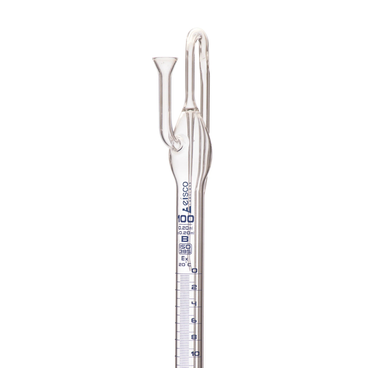 Eisco Labs: 100mL Automatic Zero Burette with 2000mL Reservoir