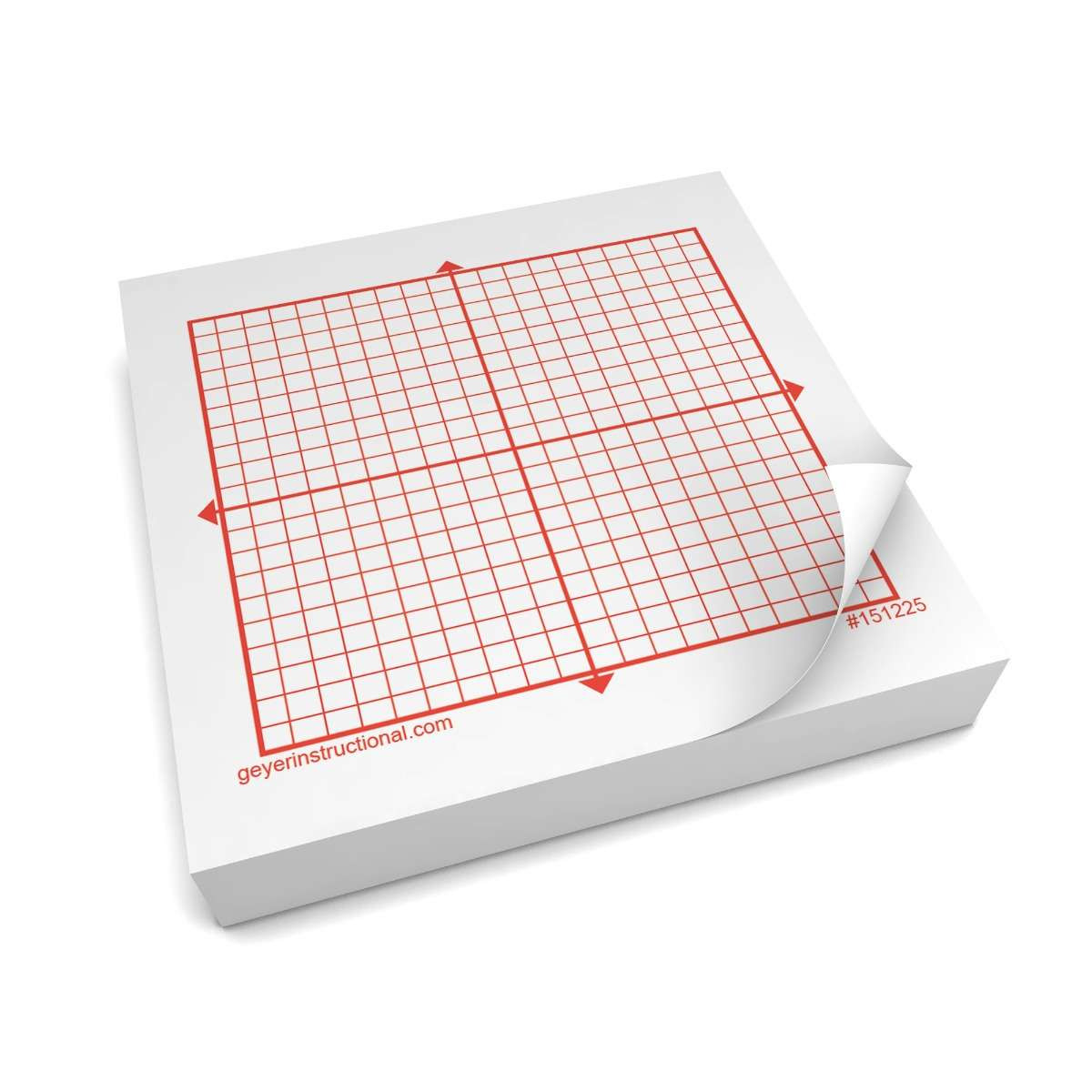 Graphing 3M Post It Notes-20 x 20 square grid | Geyer Instructional ...