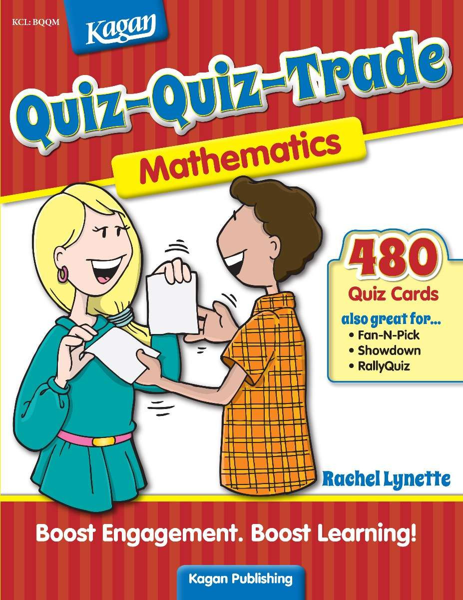 Quiz-Quiz-Trade: Math-Grade 8 | Geyer Instructional Products