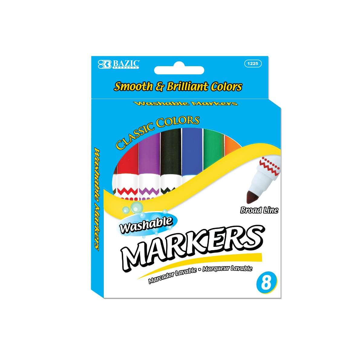 10 ct. Broad Line Markers | Geyer Instructional Products