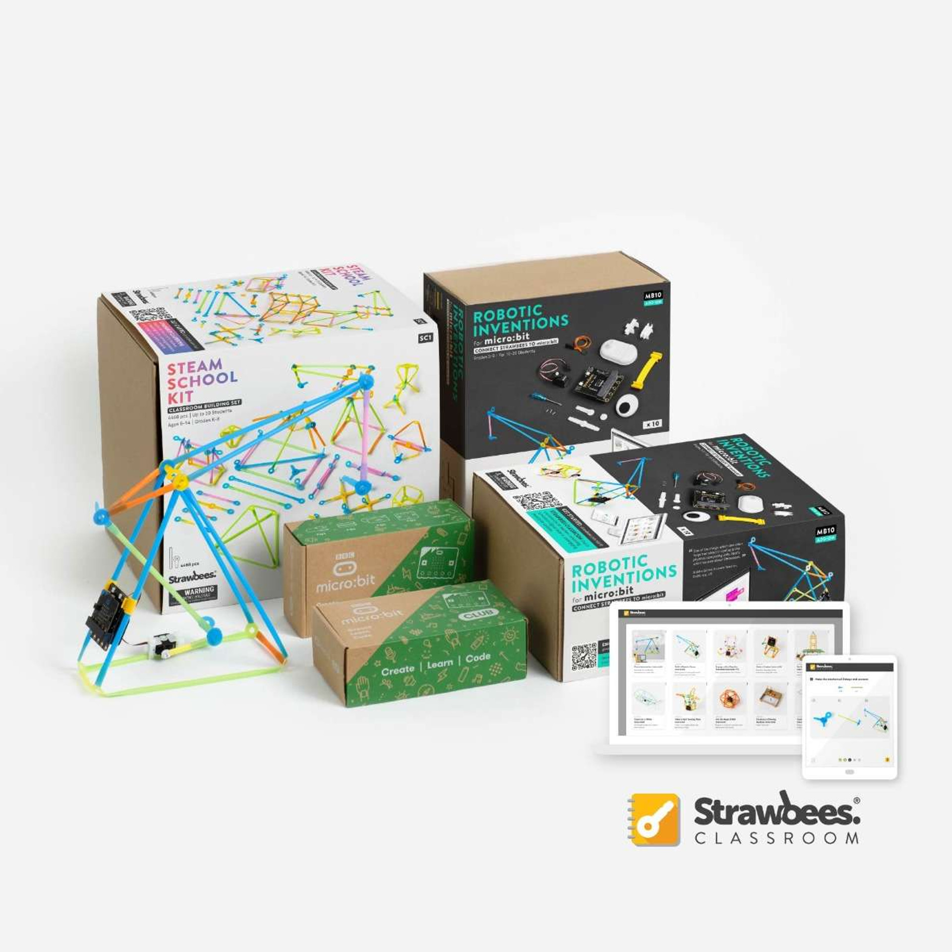 Strawbees Steam Starter Robotics Micro Bit Geyer Instructional Products