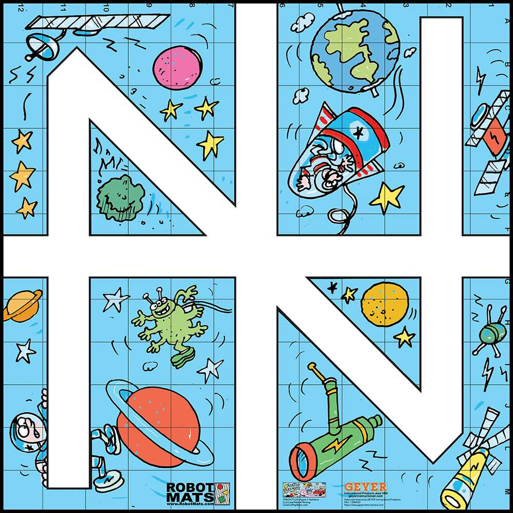 LEGO EV3 Space Challenge Practice Mat, 36" x 45" | Geyer Instructional ...
